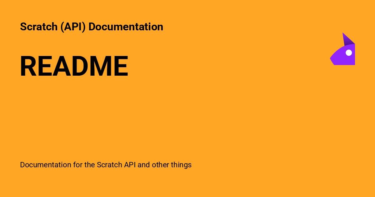 Scratch (API) Documentation
